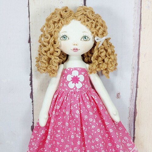 Handmade Little Rag Doll Princess Tilde - Etsy