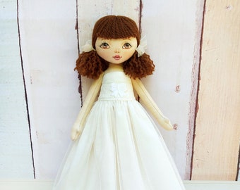 Little Rag Doll Angel Miniature Elf New Year's Gift - Etsy