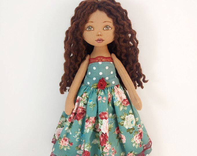 Small Rag Doll With Removable Clothes, Fairy Rag Doll Handmade Small ...