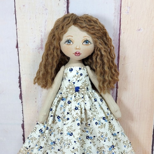 Small Rag Doll With Removable Clothes Fairy Rag Doll - Etsy
