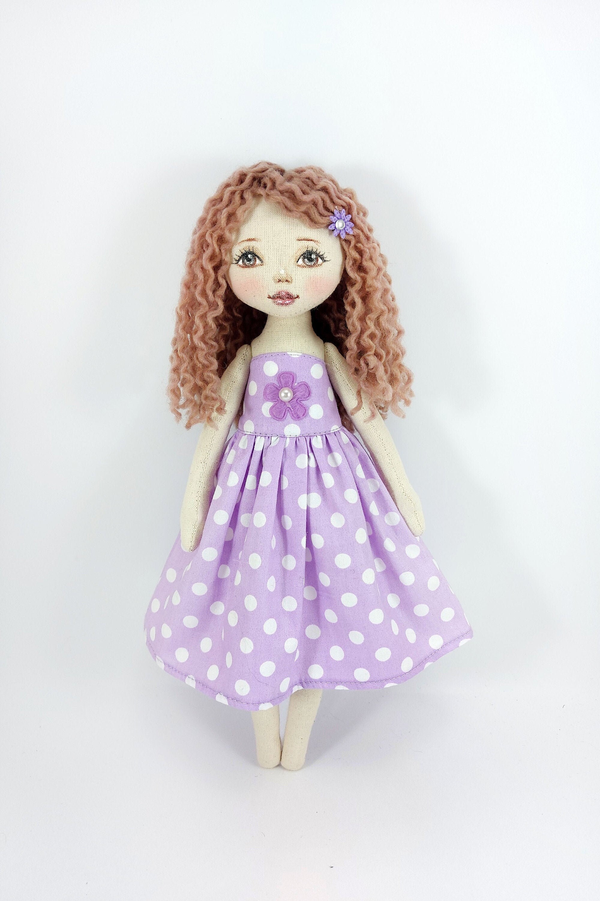 Small Rag Doll With Removable Clothes Fairy Rag Doll | Etsy