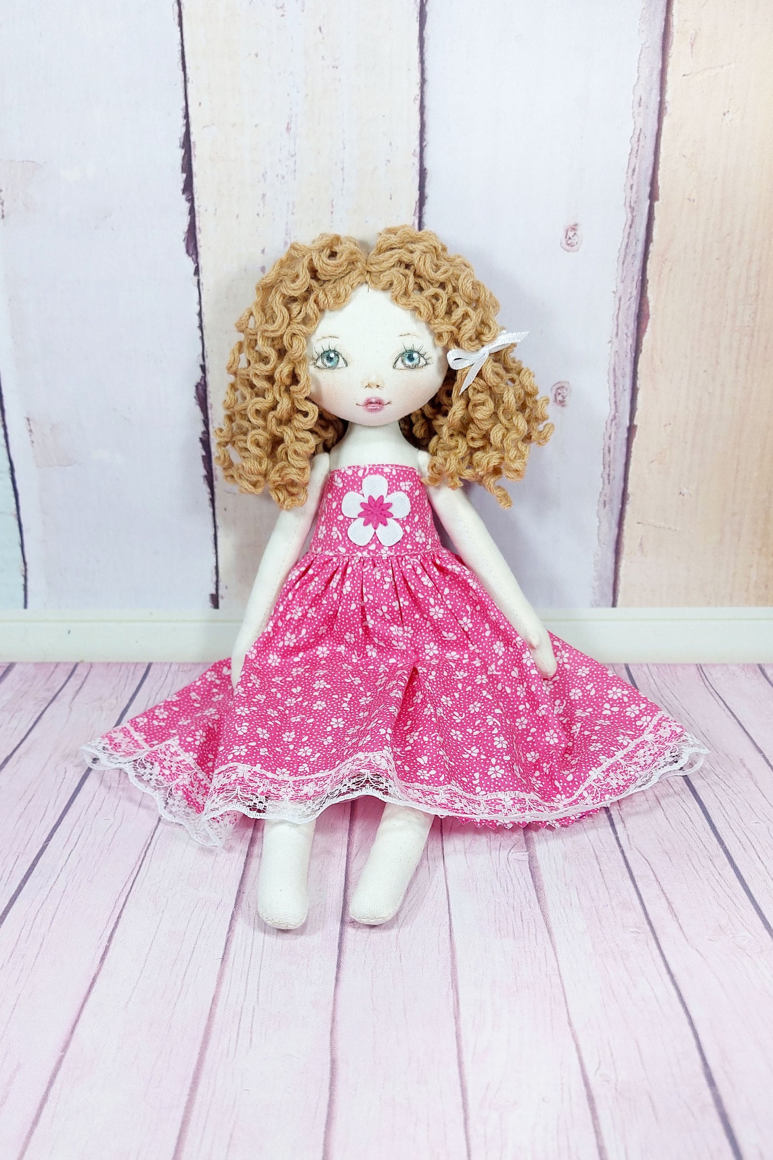 Handmade Little Rag Doll Princess Tilde - Etsy