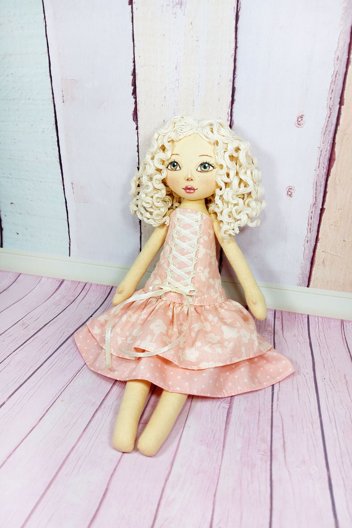 Rag Doll Christmas Angel Bright Gift Soft Doll Stuffed Cloth - Etsy