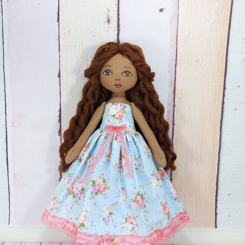 Small Soft Doll Textile Doll Tilda Doll Rag Doll - Etsy