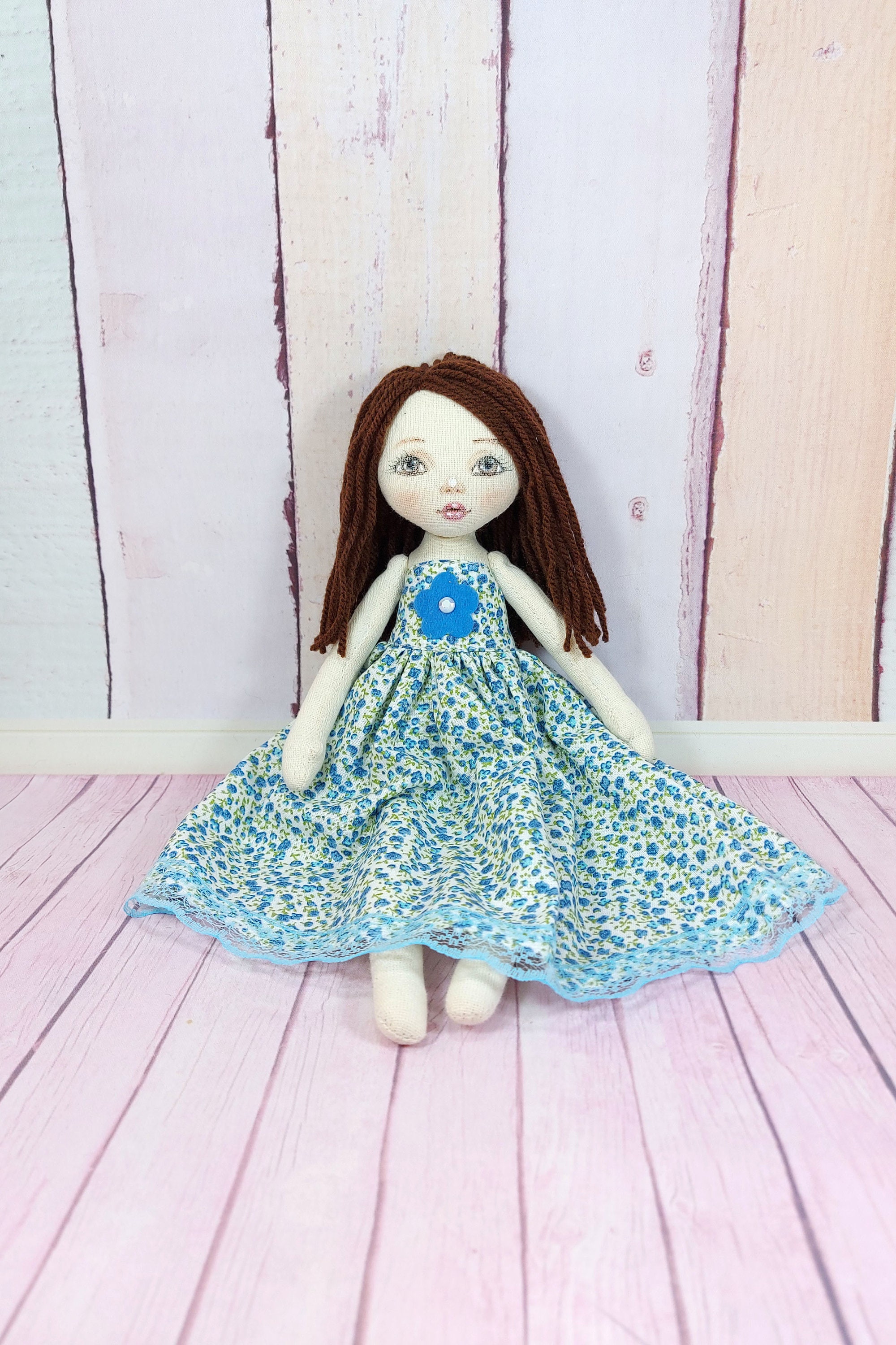 Doll Princess Doll Tilda Small Soft Doll Textile Doll Rag | Etsy