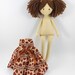 Soft Fabric Doll, Soft Stuffed Doll, Plush Rag Doll, Princess Doll ...