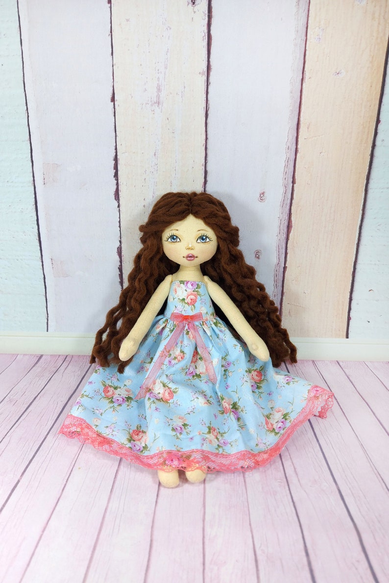 Christmas Little Textile Angel Doll Fairy Rag Doll Handmade - Etsy