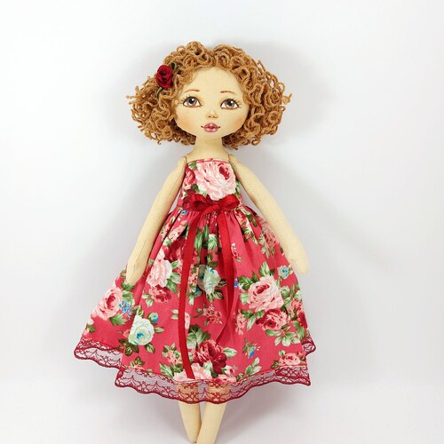 Tilda Doll Small Soft Doll Textile Doll Rag Doll - Etsy