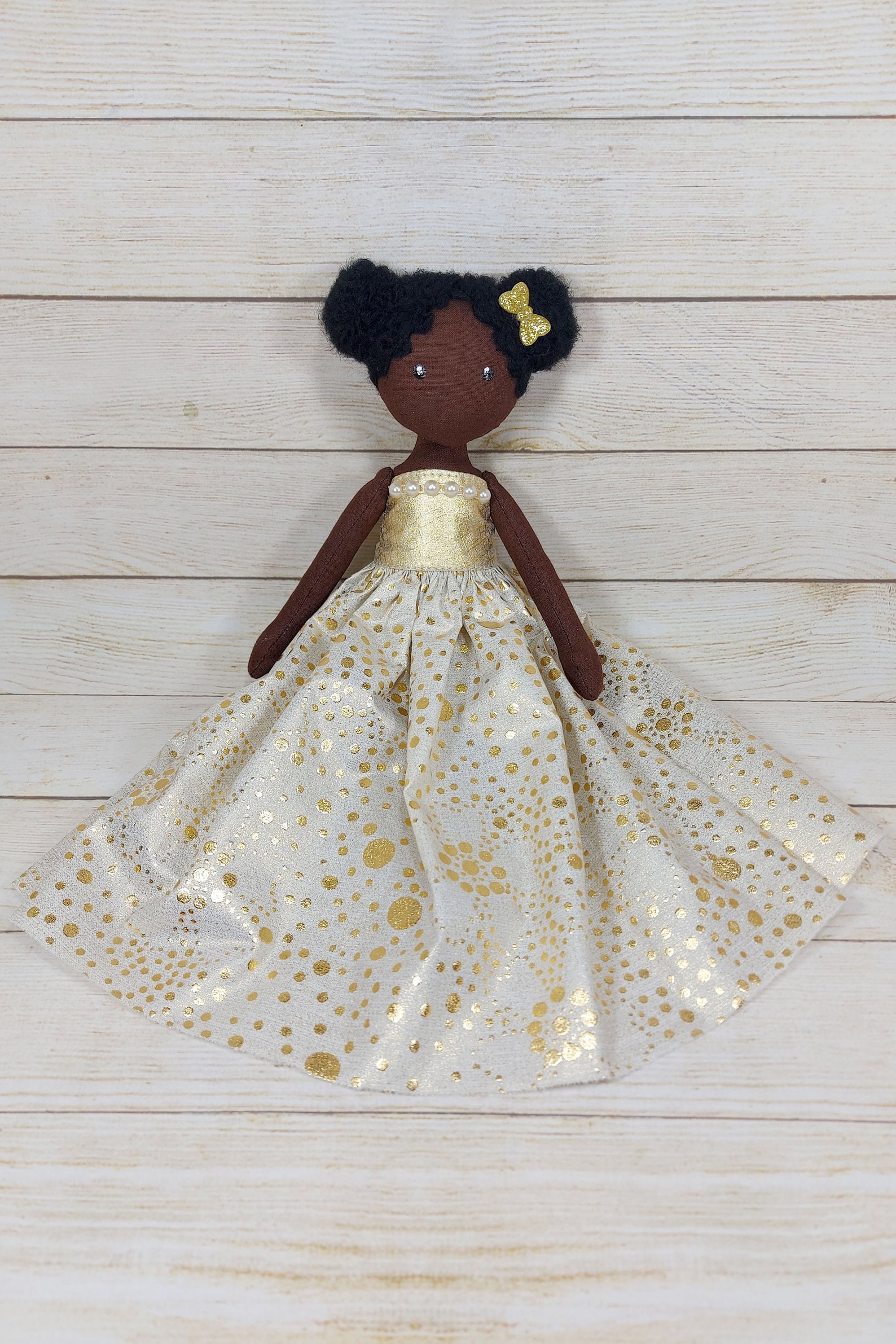 Little Princess Fairy in a Golden Dress - Etsy