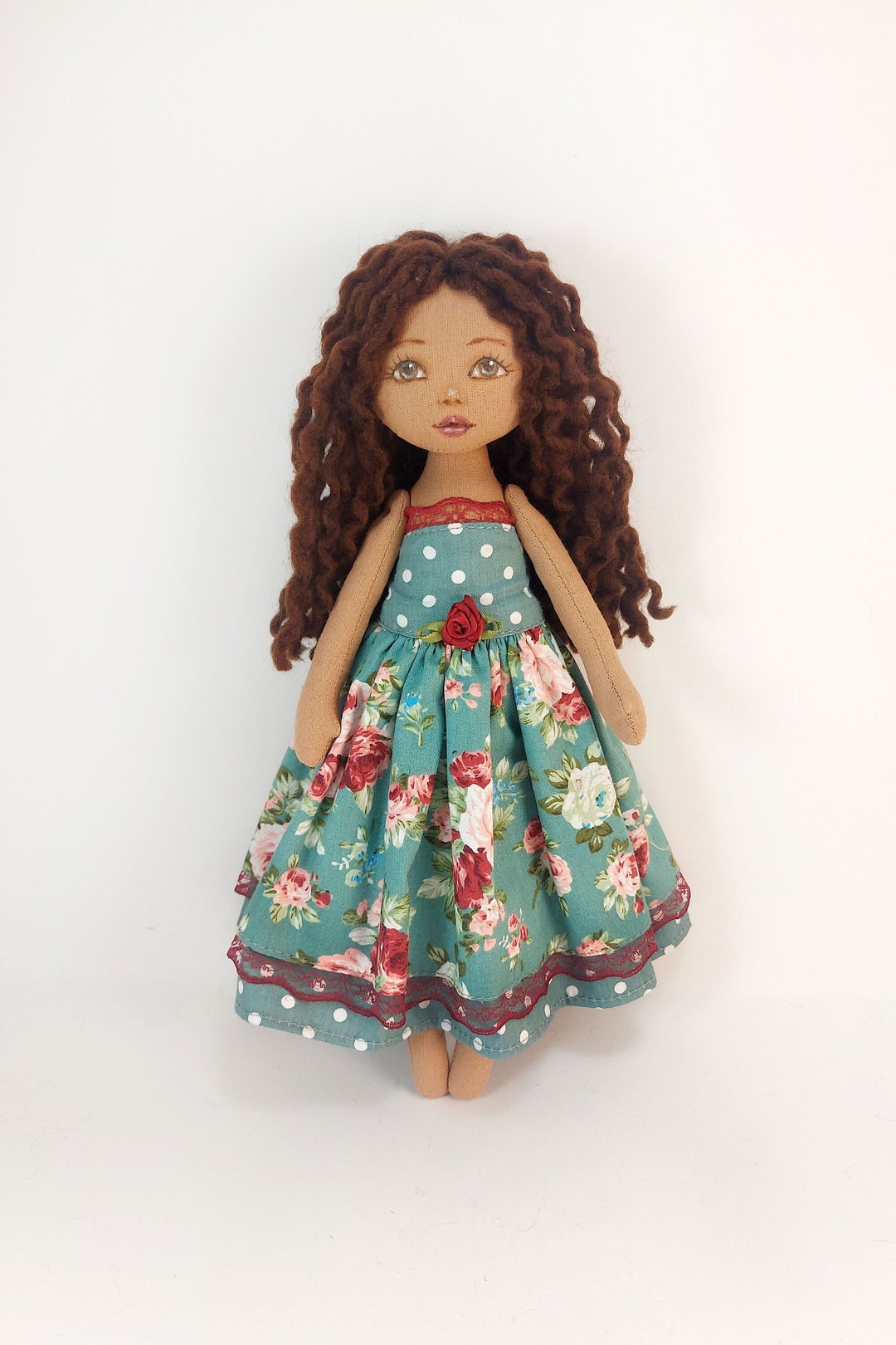 Small Rag Doll With Removable Clothes, Fairy Rag Doll Handmade Small ...