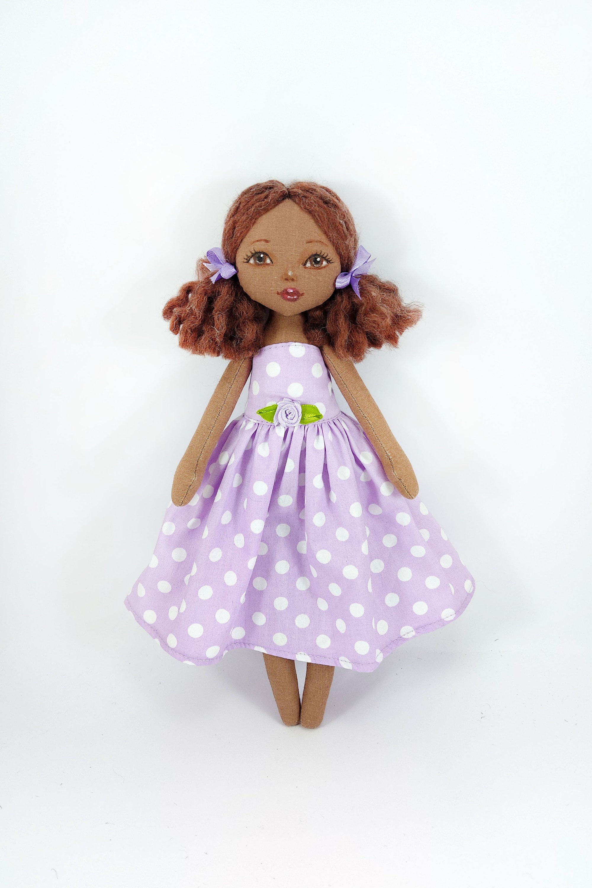 Handmade Rag Doll Made of Black Fabric Decorative Doll | Etsy