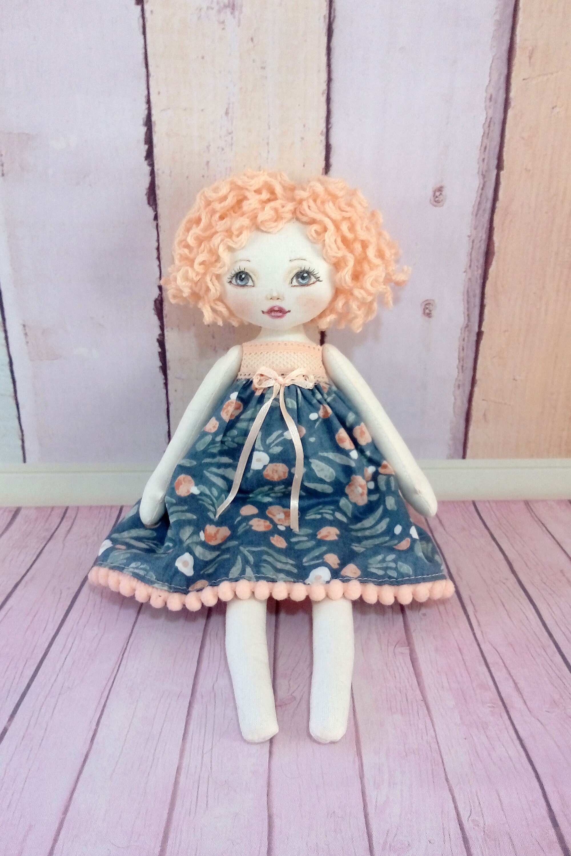 Fairy Rag doll handmade Little textile princess doll Small | Etsy