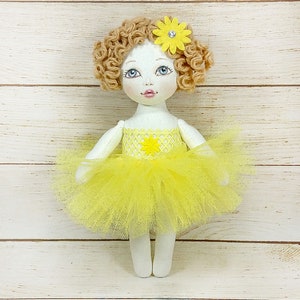 Rag Doll, Textile Doll, Decorative Doll, Collectible Dolls, Doll Cotton ...