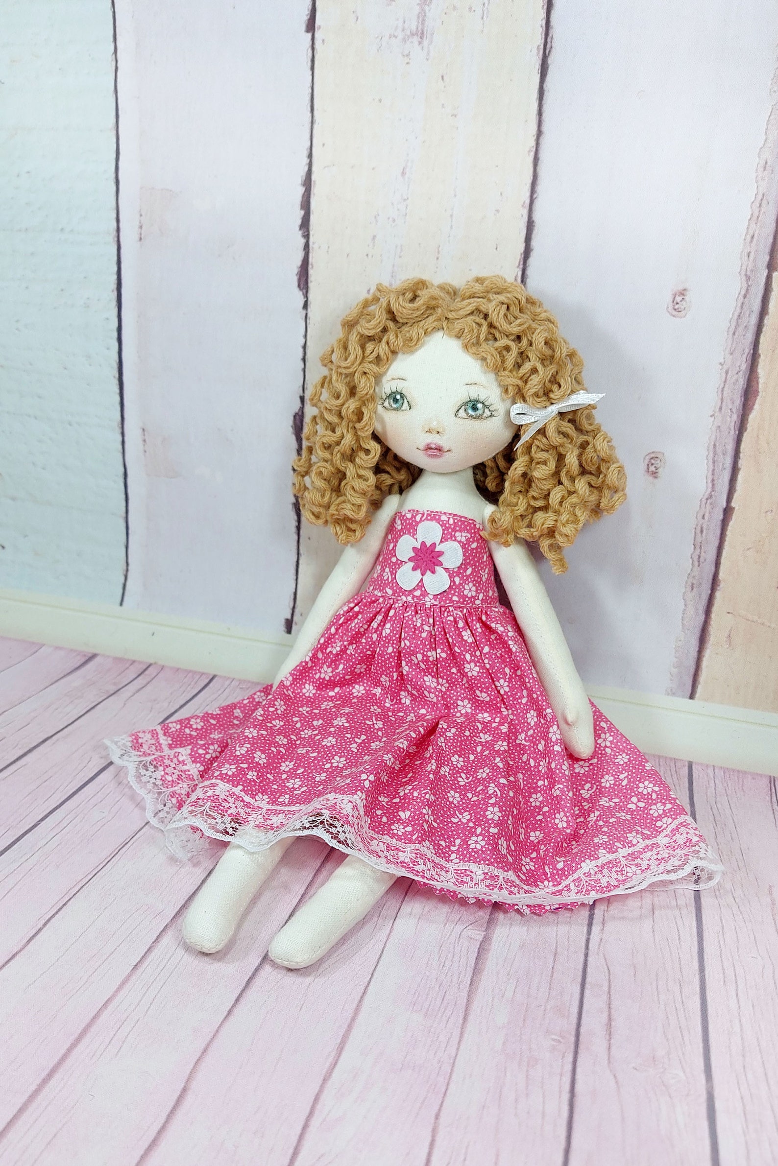 Handmade Little Rag Doll Princess Tilde - Etsy