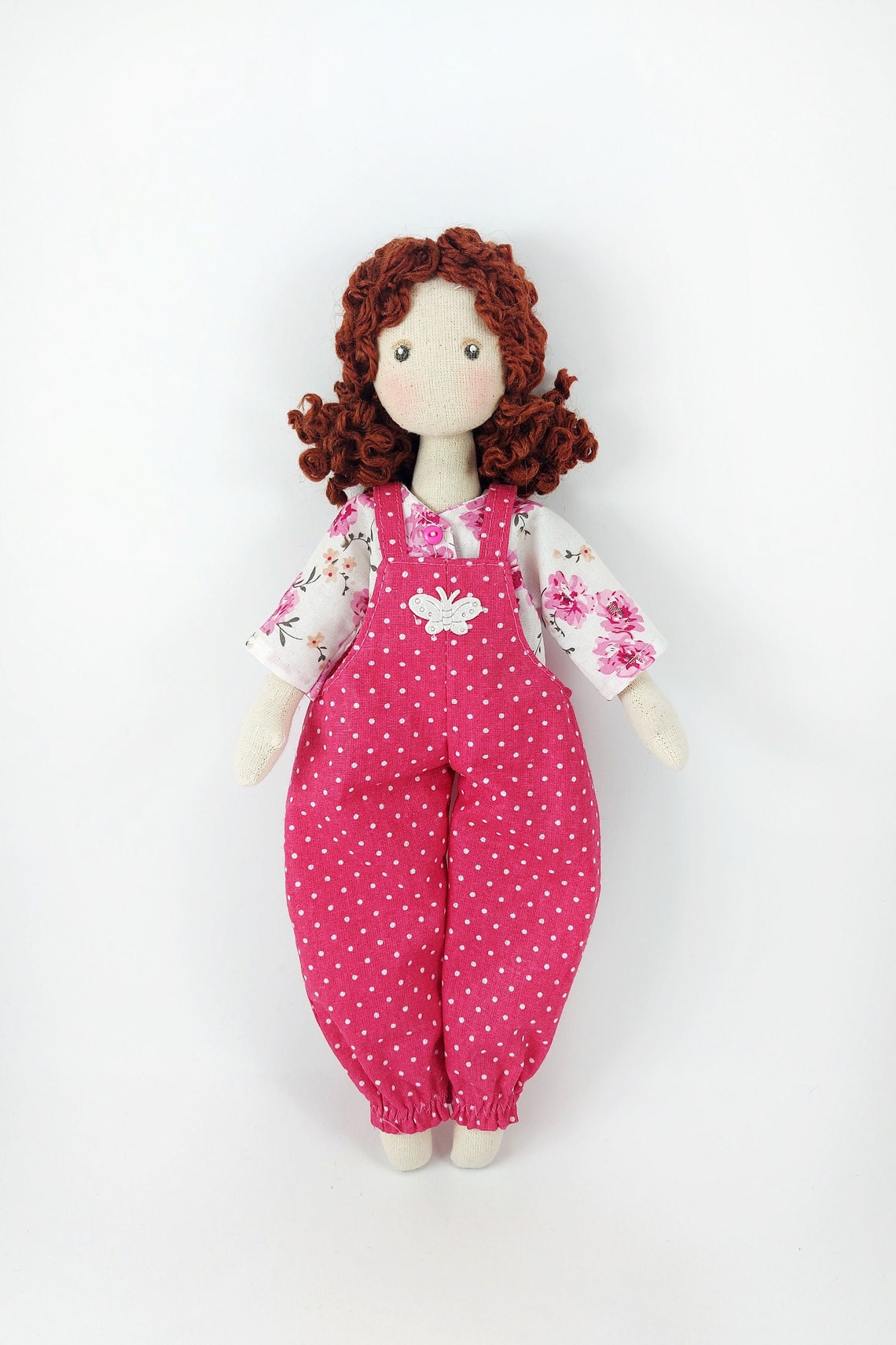 Small Soft Doll Textile Doll Tilda Doll Rag Doll - Etsy