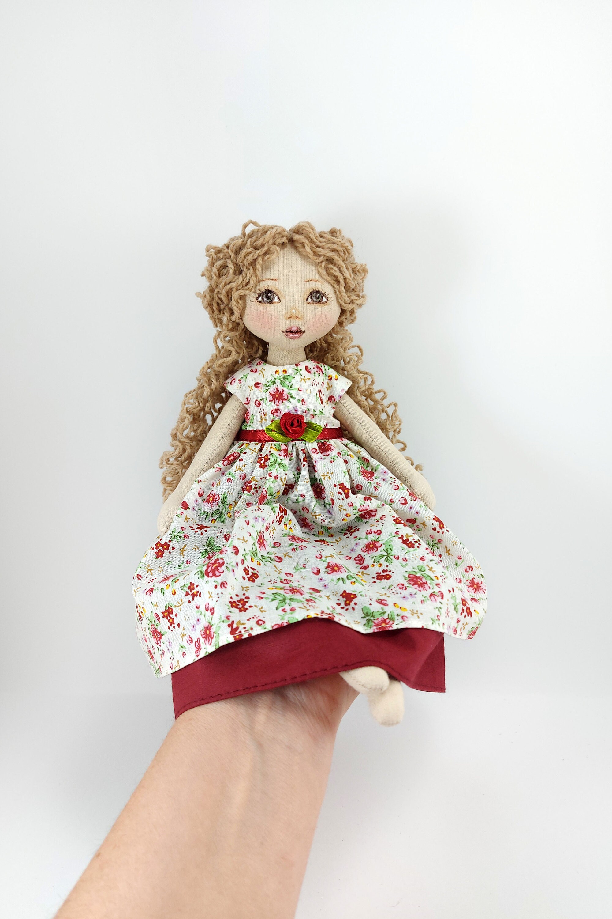 Princess Doll Tilda Small Soft Doll Textile Doll Rag Doll - Etsy