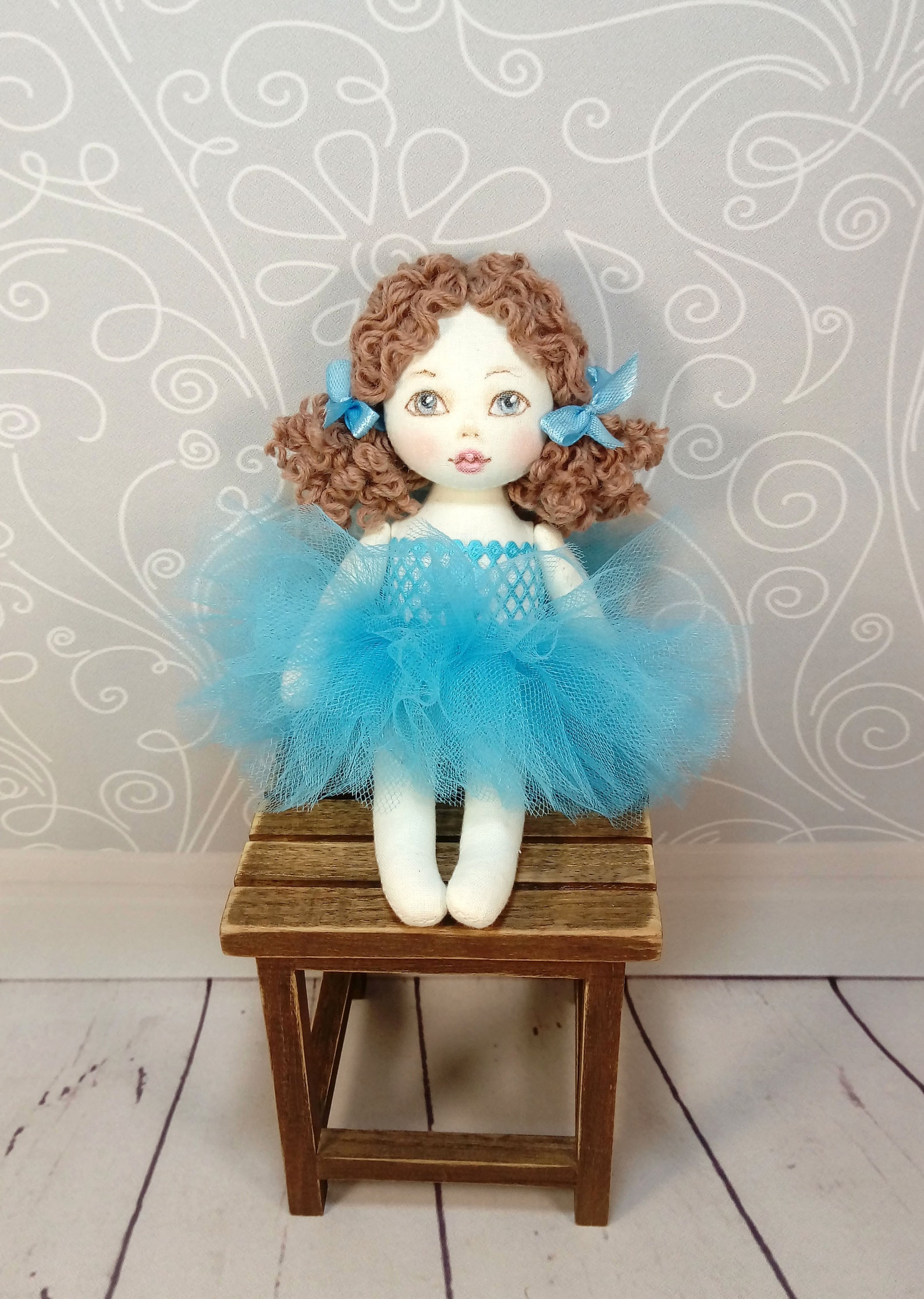 Rag Doll Textile Doll Decorative Doll Collectible Dolls - Etsy