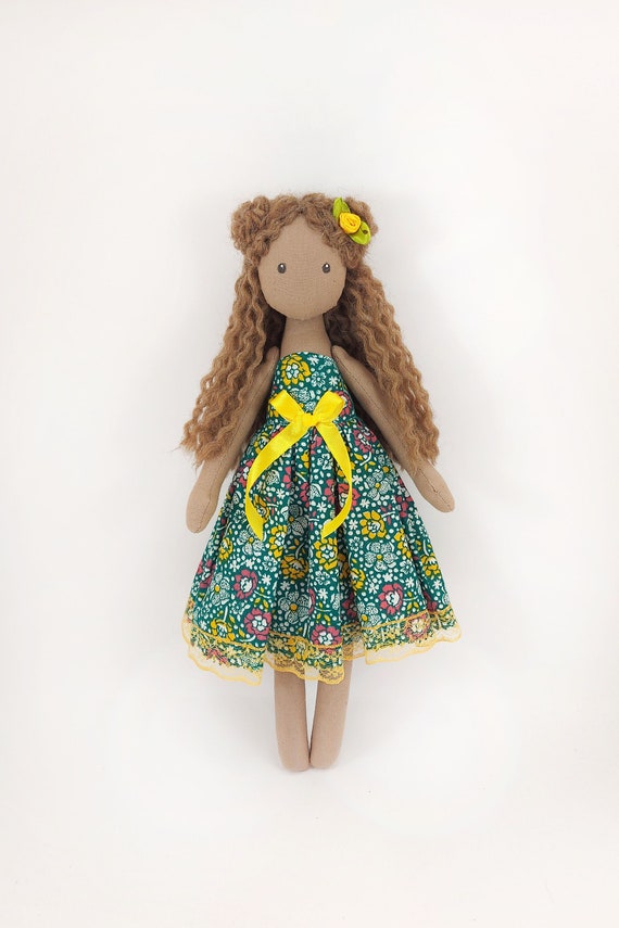 African Rag Doll in Removable Dress - Etsy