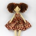 Soft Fabric Doll, Soft Stuffed Doll, Plush Rag Doll, Princess Doll ...