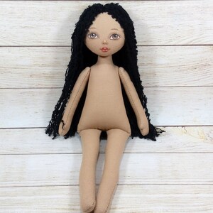 Little 12" Stuffed Rag Doll Without Clothes Handmade Rag Doll - Etsy Canada