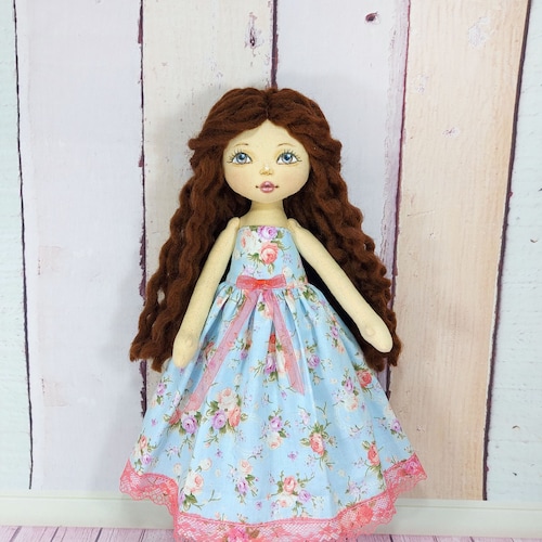 Handmade Little Princess Rag Doll - Etsy