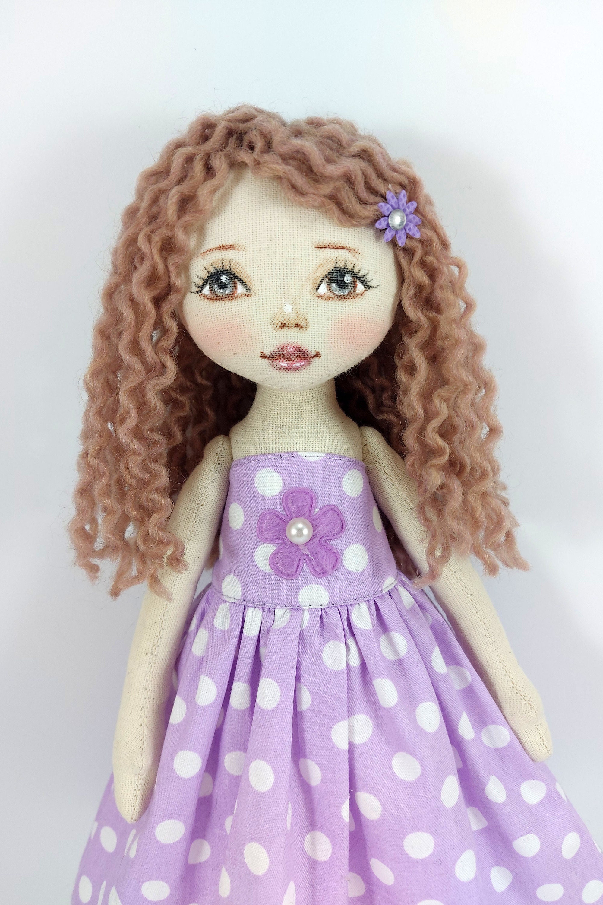 Small Rag Doll With Removable Clothes Fairy Rag Doll | Etsy