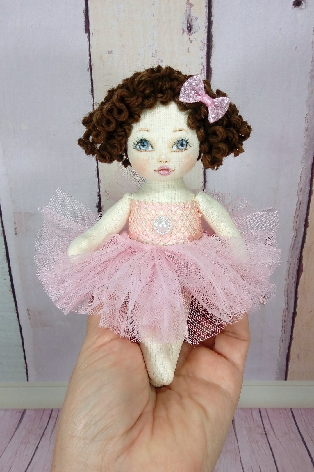 Rag Doll, Textile Doll, Decorative Doll, Collectible Dolls, Doll Cotton ...