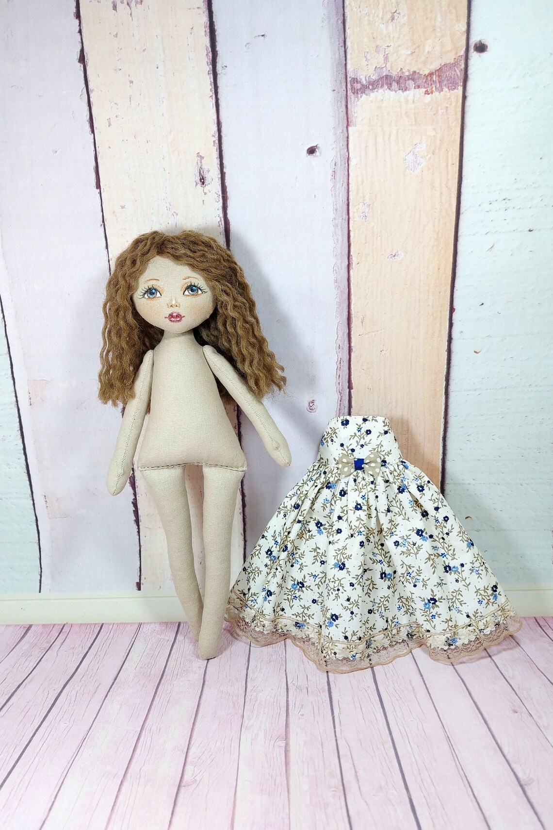 Small Rag Doll With Removable Clothes Fairy Rag Doll - Etsy
