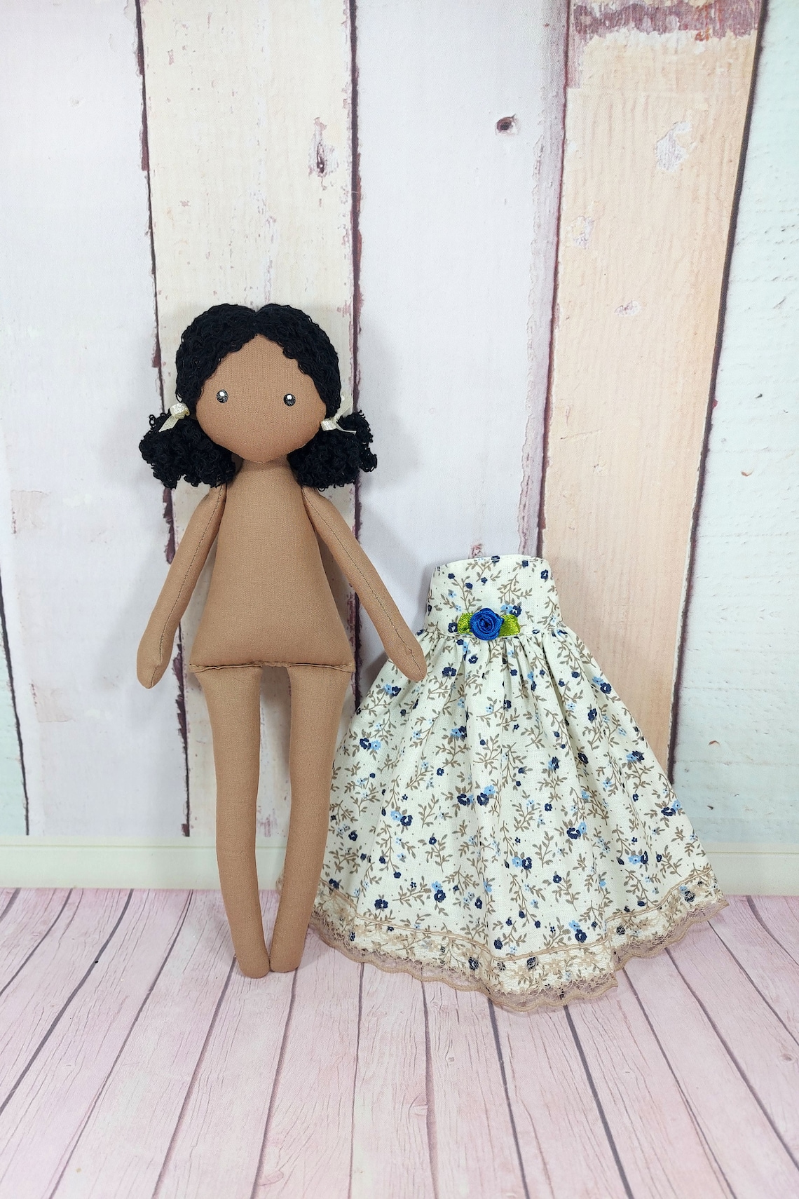 Small Rag Doll With Removable Clothes Fairy Rag Doll - Etsy