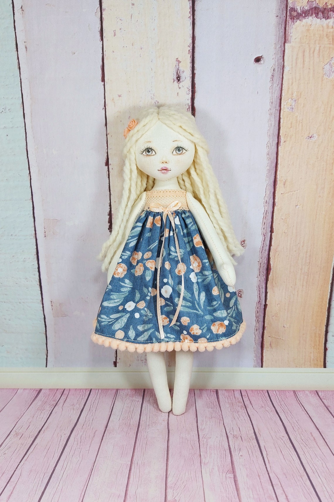 Fairy Rag doll handmade Little textile princess doll Small | Etsy