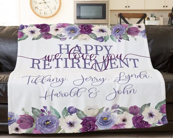 Retirement blanket | Etsy