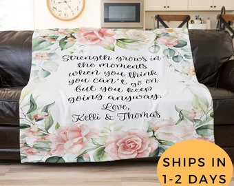 Inspirational Throw Blanket for Ladies - Etsy