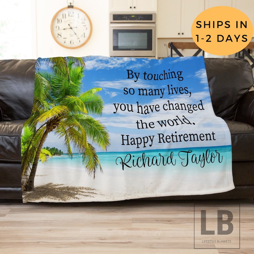Personalized Retirement Gift, Retirement Gift for Men, Beach Retirement ...