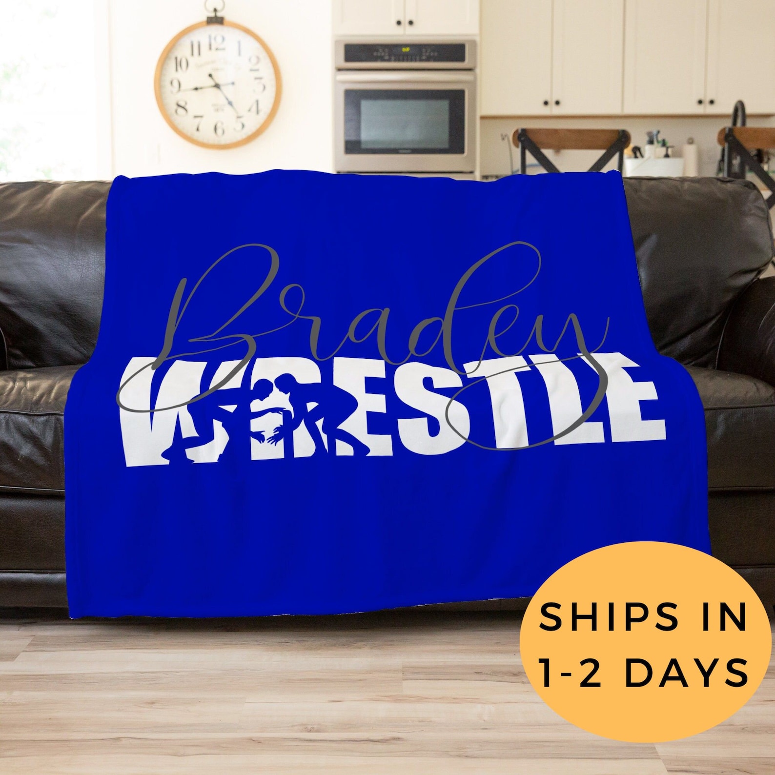 Wrestling Blanket Customized Wrestling Gift Personalized | Etsy