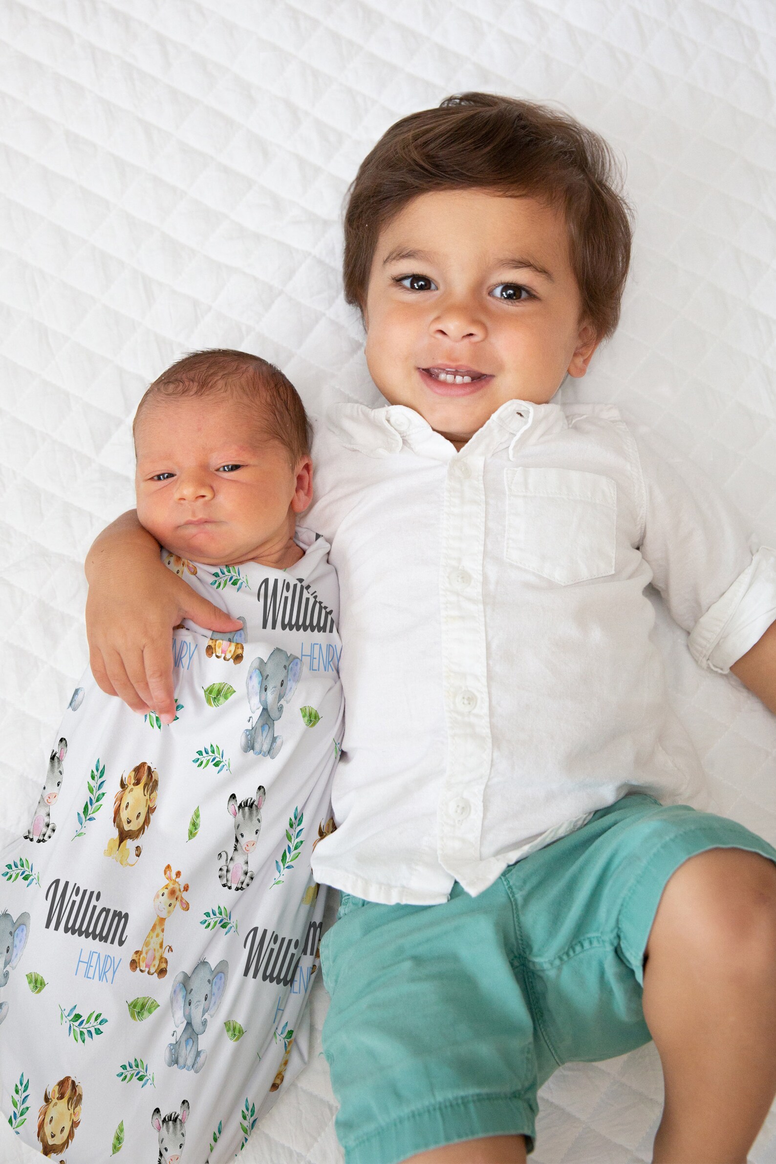 Safari Swaddle, Safari Animal Theme, Baby Shower Jungle Theme ...