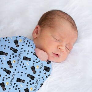 Black Labrador Swaddle Blanket, Chocolate Labrador Swaddle Blanket ...