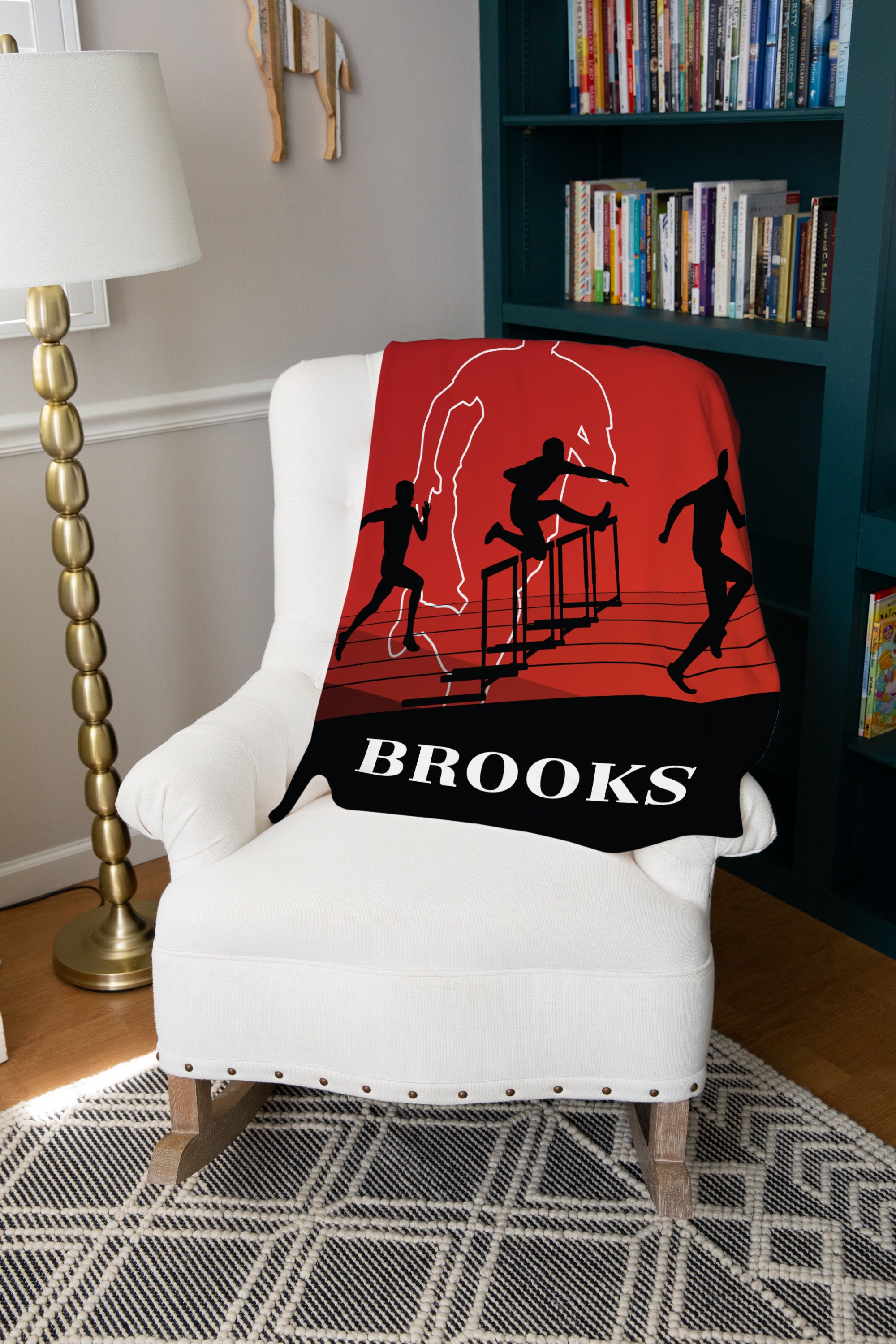 Track and Field Blankets Track and Field Gifts Running Gift | Etsy