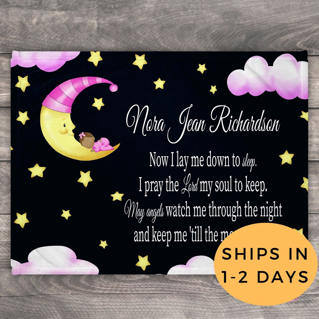 Goodnight Prayer Christian Gifts for Girls Personalized - Etsy