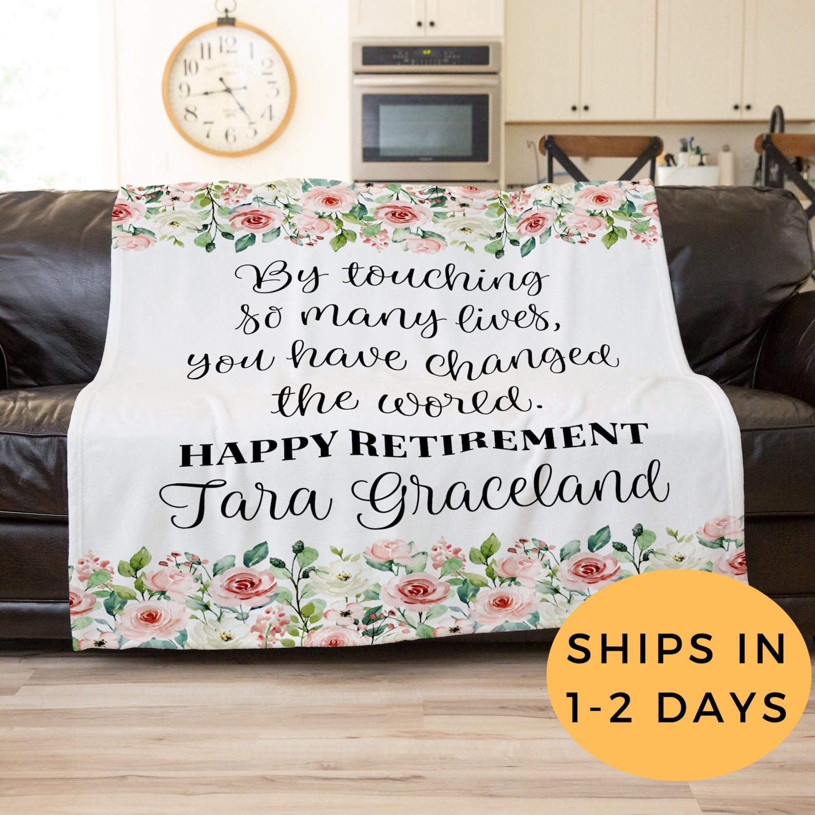 Personalized Blanket for Retirement Retirement Gifts for - Etsy