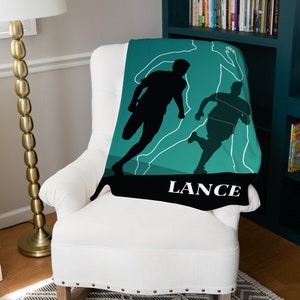 Track and Field Blankets, Track and Field Gifts, Running Gift for Men ...