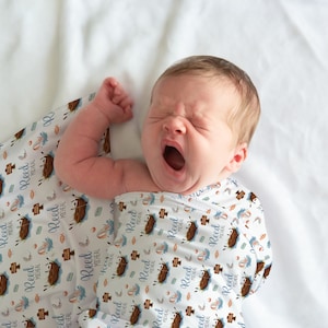 Fishing Swaddle, Fishing Baby Shower, Personalized Baby Swaddle Boy ...