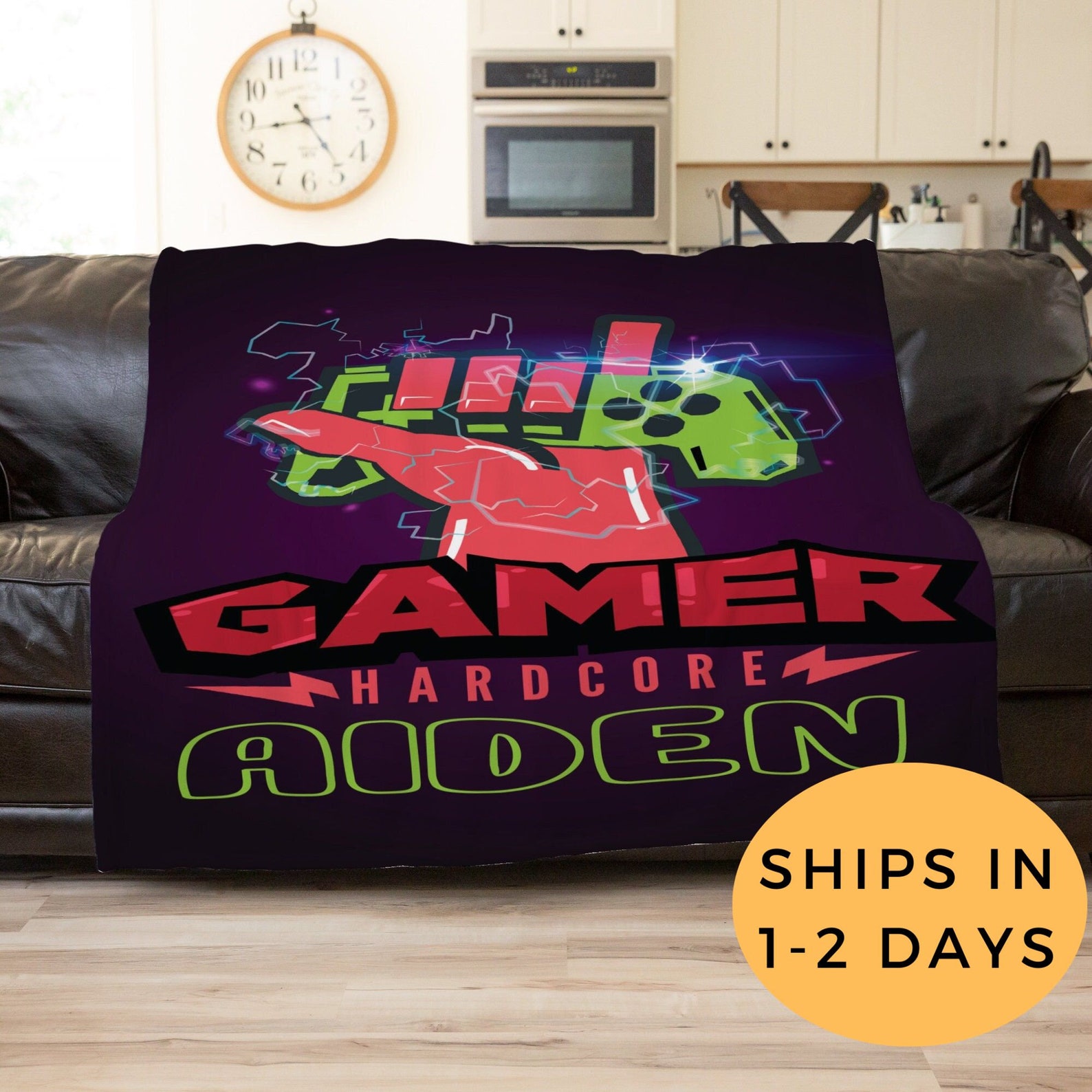 Video Game Blanket Video Game Room Decor Adult Minky - Etsy