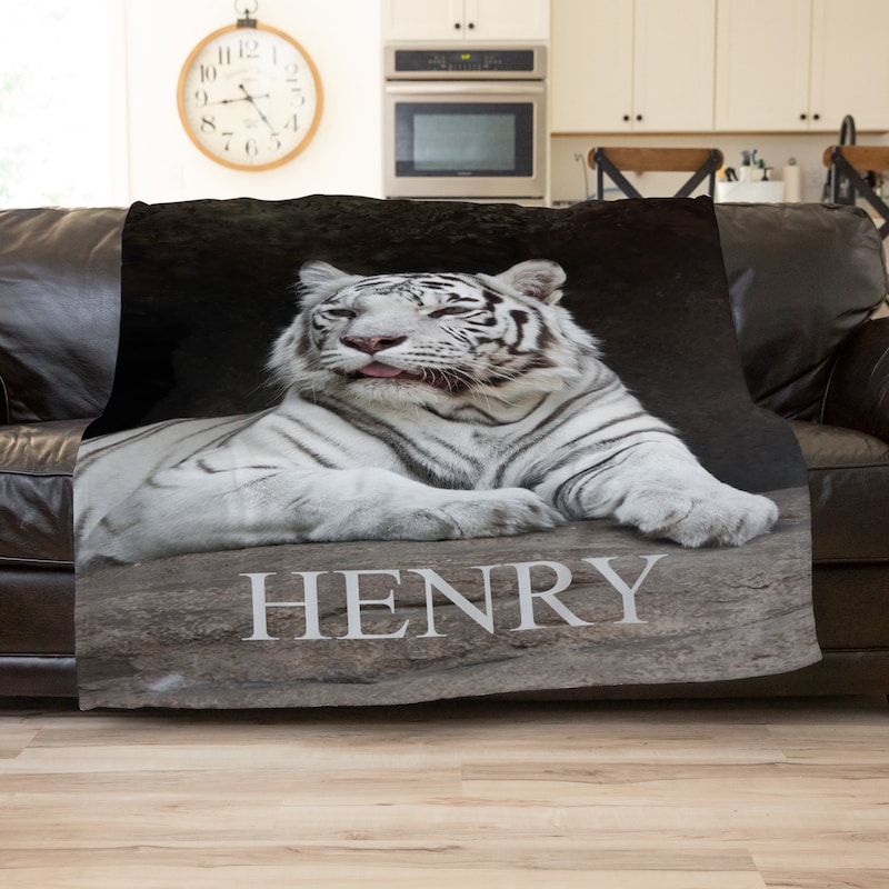 Tiger Blanket - Etsy