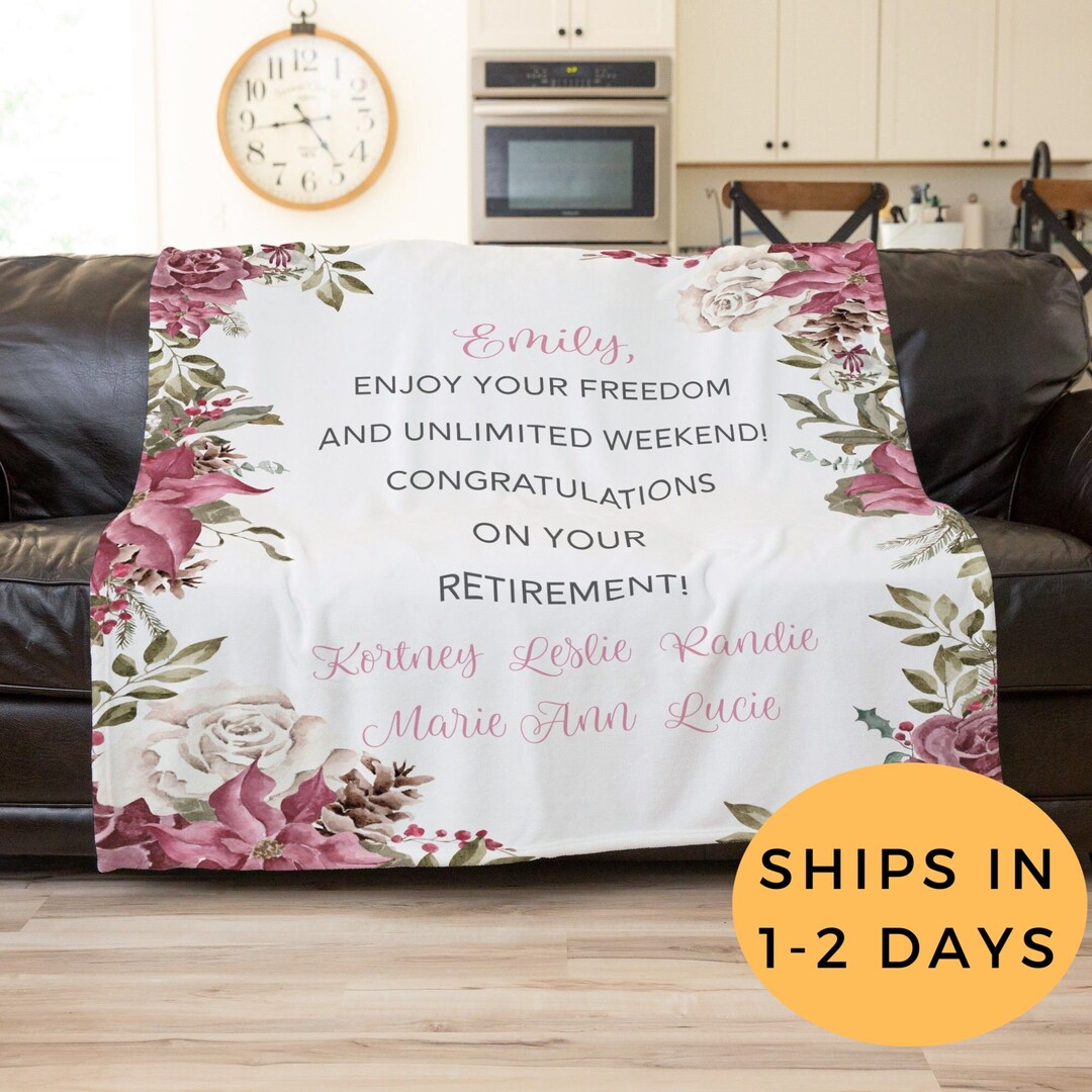 Personalized Retirement Gifts for Women Custom Retirement - Etsy