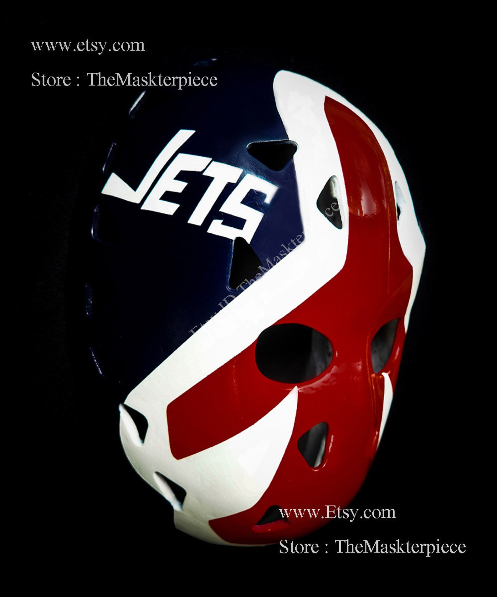 Pierre Ice Hockey Mask Goalie Helmet 1:1 Scale Home Decor Vintage Style ...