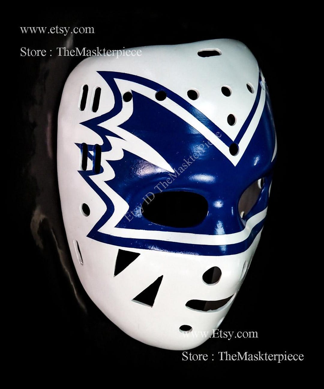 Jim Rutherford Ice Hockey Mask Goalie Helmet 1:1 Scale Home Decor ...