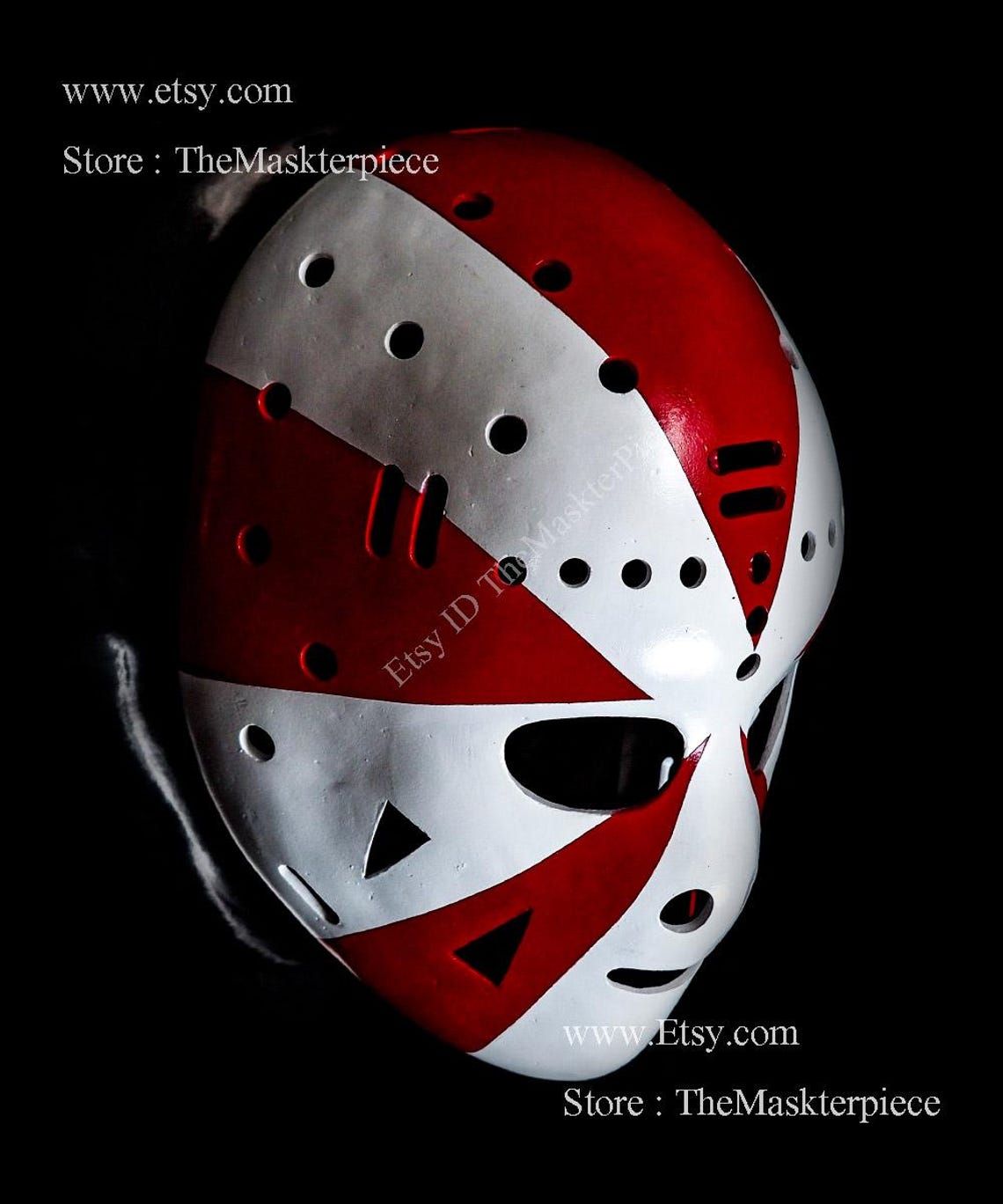 Doug Favell Ice Hockey Mask Goalie Helmet 1:1 Scale Wearable Home Decor ...