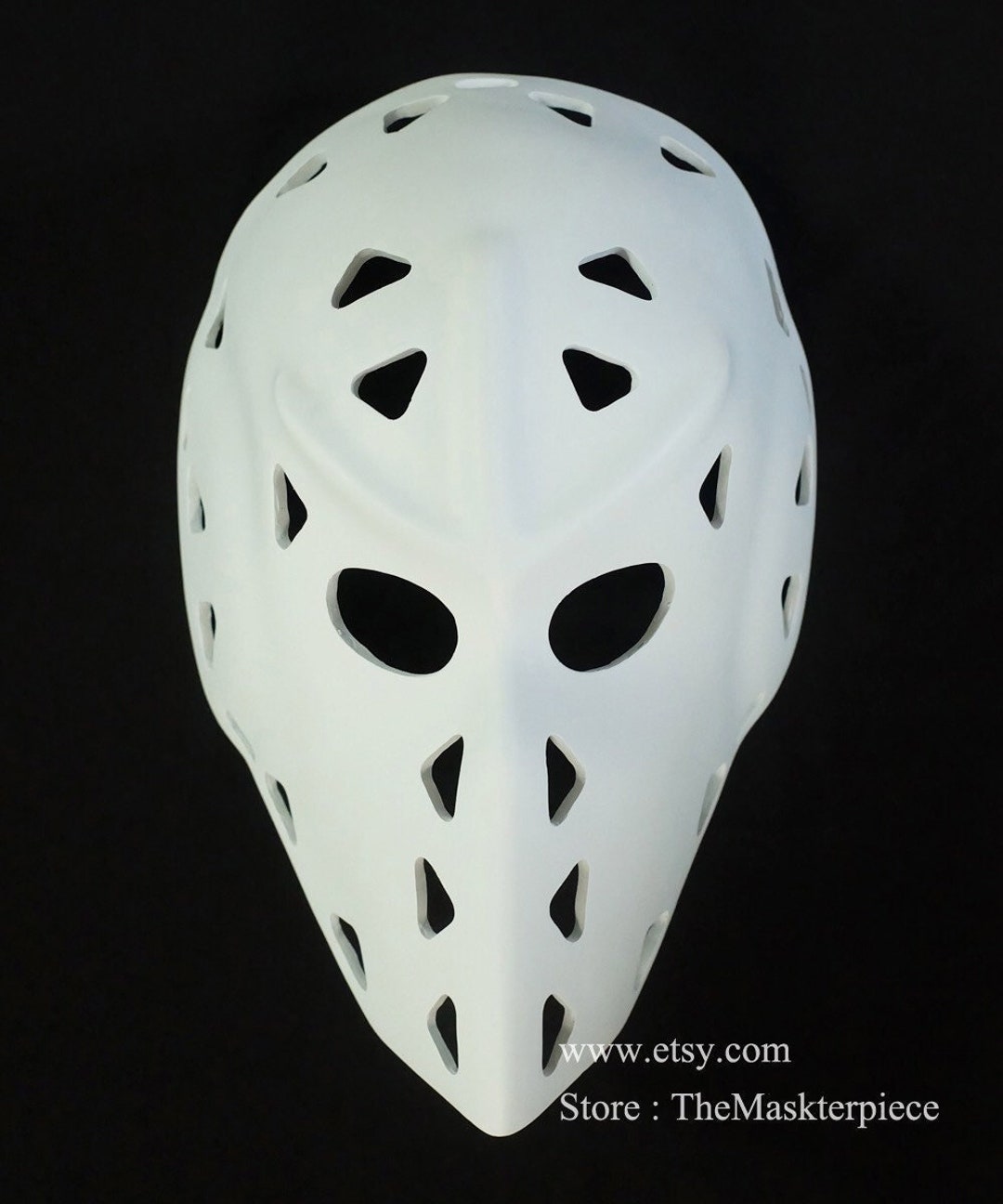 Mike Liut Ice Hockey Mask Goalie Helmet 1:1 Scale Wearable Home Decor ...