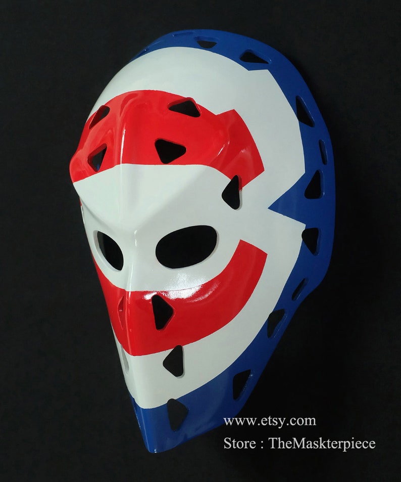 Ken Dryden Ice Hockey Mask Goalie Helmet 1:1 Scale Wearable Home Decor ...