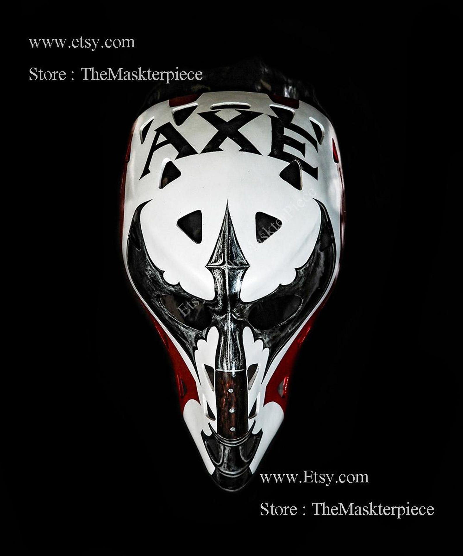 Gary Smith Ice Hockey Mask Goalie Helmet 1:1 Scale Home Decor Vintage ...